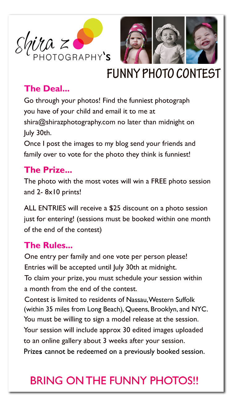 FUNNY PHOTO CONTEST!! | Long Island Baby & Children's Photographer ...
